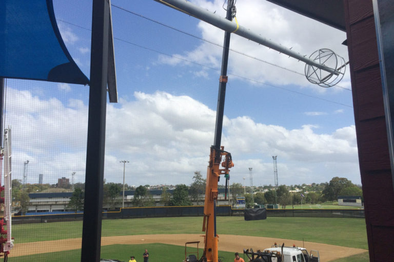 Twin Lift 20 Metre Steel Pole | Recent Work | Brisbane Power Poles